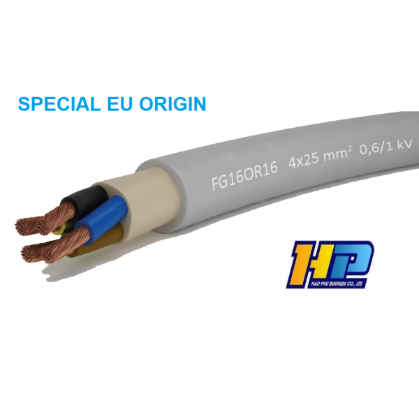 Flexible Cable FG16OR16 - Cáp Điện Bọcc EPM-Cao Su, lõi PVC 0,6/1 kV ...